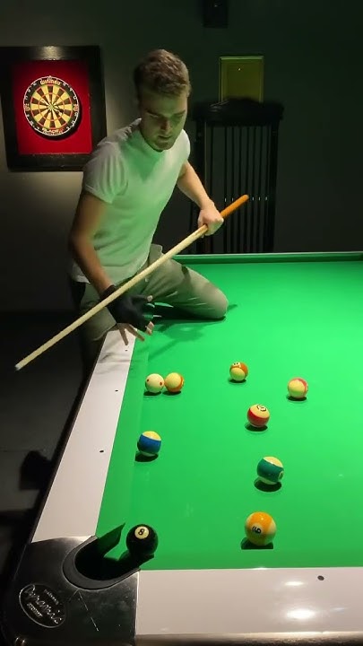 Unreal billiards situation: you know the drill! 🤝 #8ball - YouTube