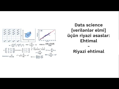 Data science [verilənlər elmi] üçün riyazi əsaslar: Riyazi ehtimal.