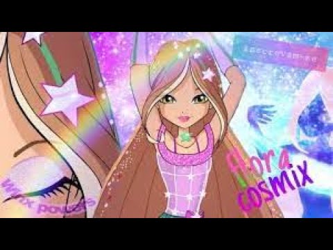 Winx club transformação cosmix Flora 8 temporada - YouTube