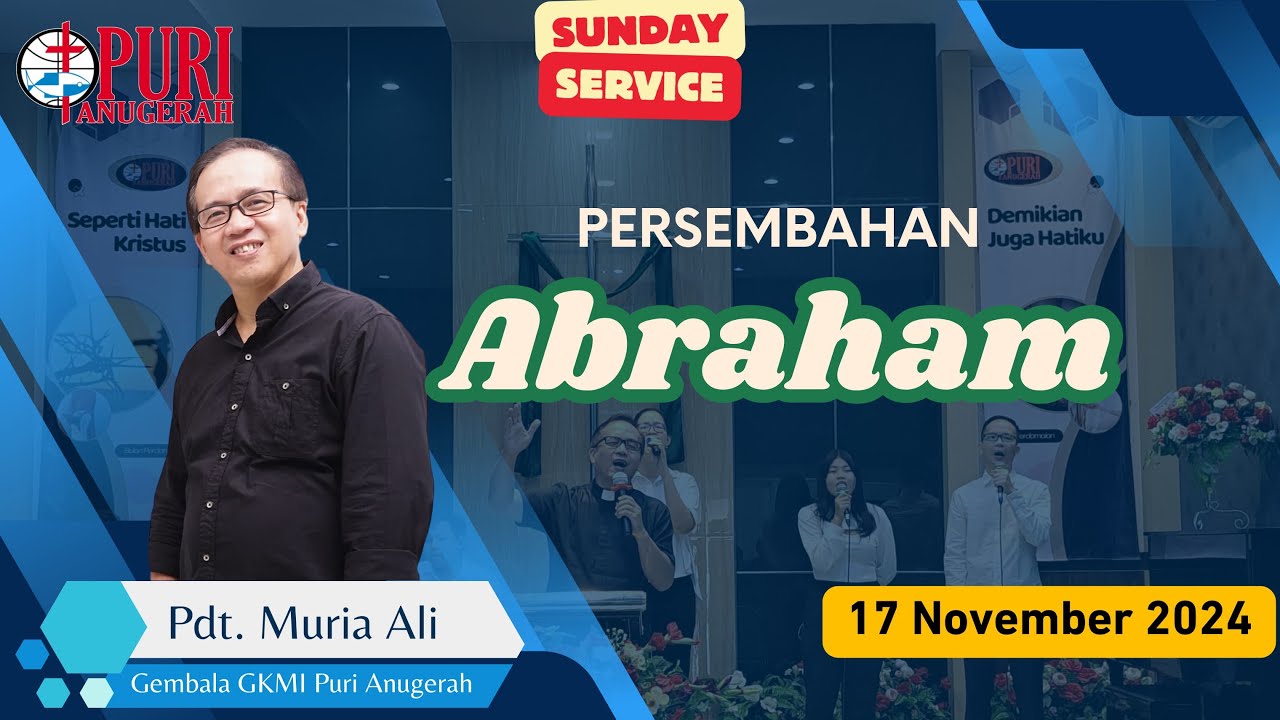 Persembahan Abraham - Pdt. Muria |171124 - YouTube