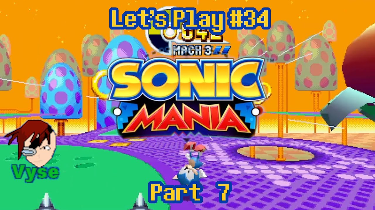 Let's Play Sonic Mania (Blind) Part 7 Collecting the Remaining Chaos ...