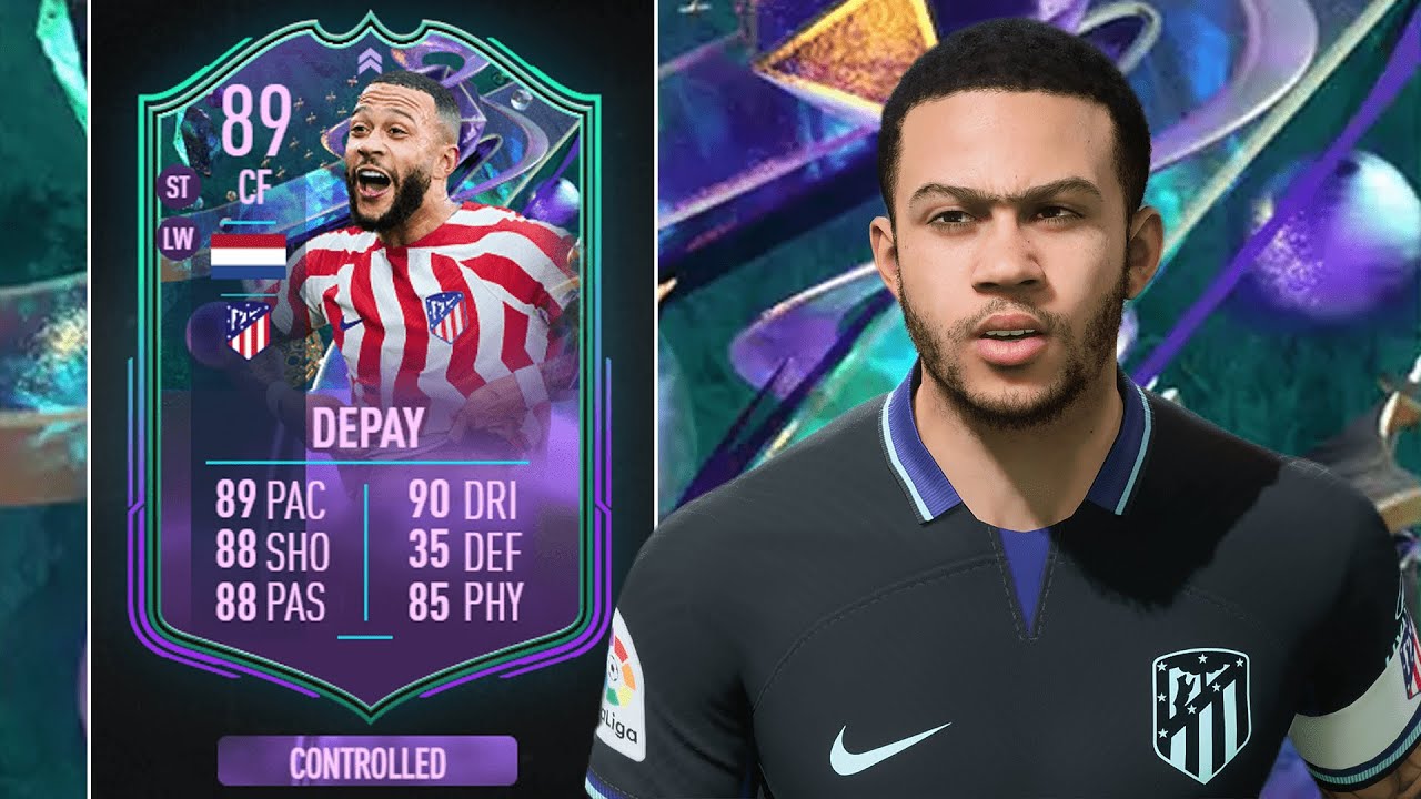 FANTASY FUT DEPAY PLAYER REVIEW - FIFA 23 - YouTube