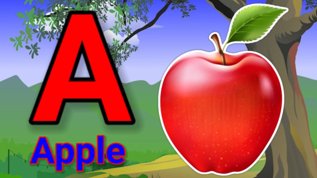 a for Apple B for Ball , cartoon , Sunday Monday , ABCD ka gana , ABCD ...