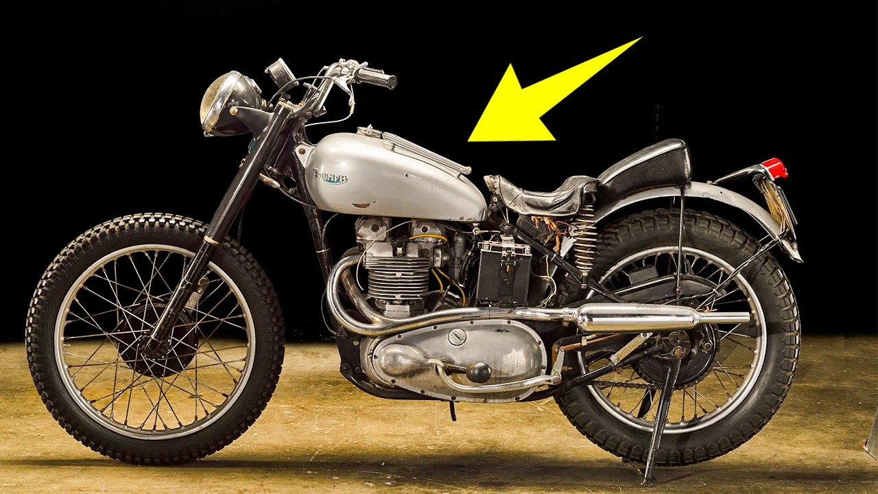 20 Weird Facts About Fonz’s 1949 Triumph Trophy TR5 Motorcycle From ...