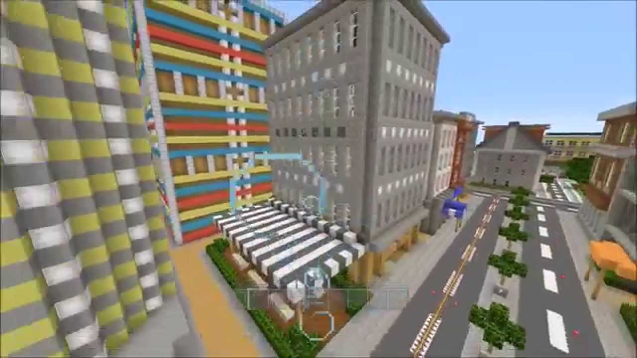Minecraft Xbox Modern City - Speed Build - YouTube