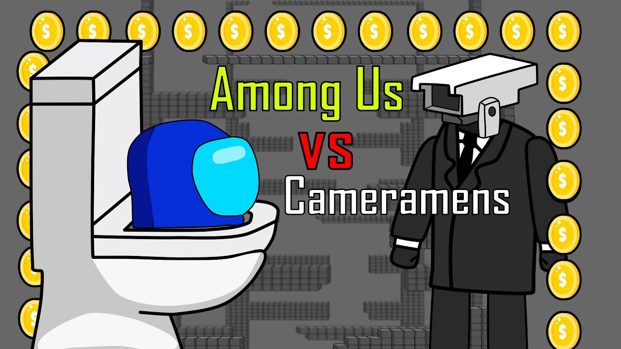 어몽어스 | Among Us VS CameraMan Army Game | Milyar Animation - YouTube