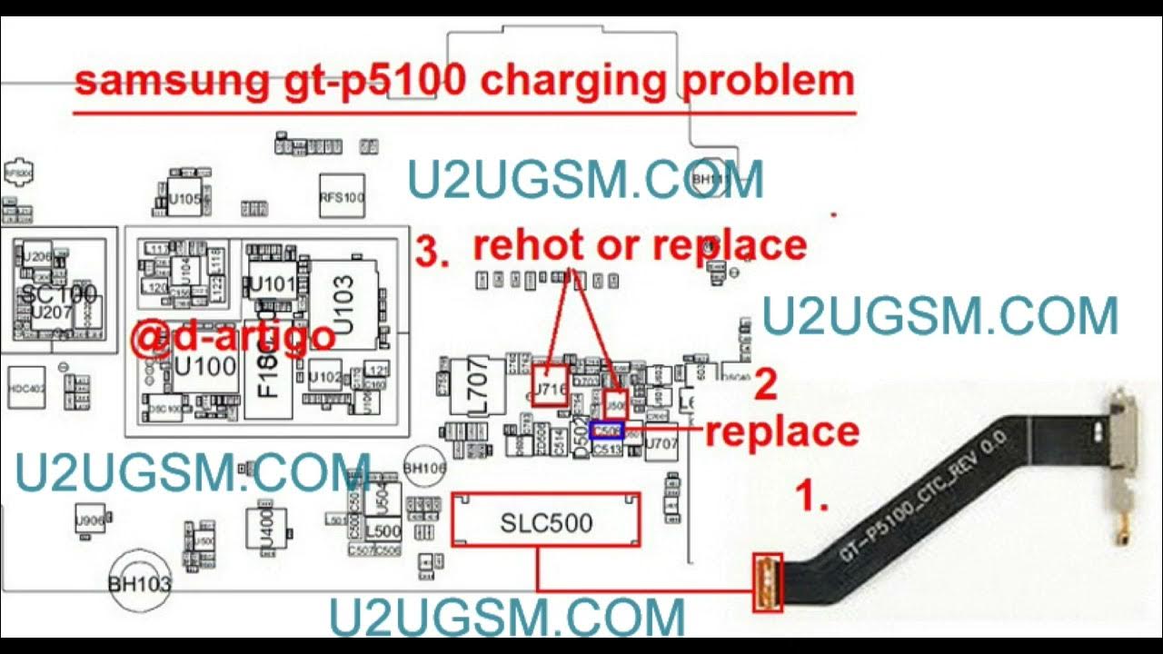 samsung tab 2 10 & gt p5100 gt p5110 disassembly motherboard schematic diagram service ways ic ...