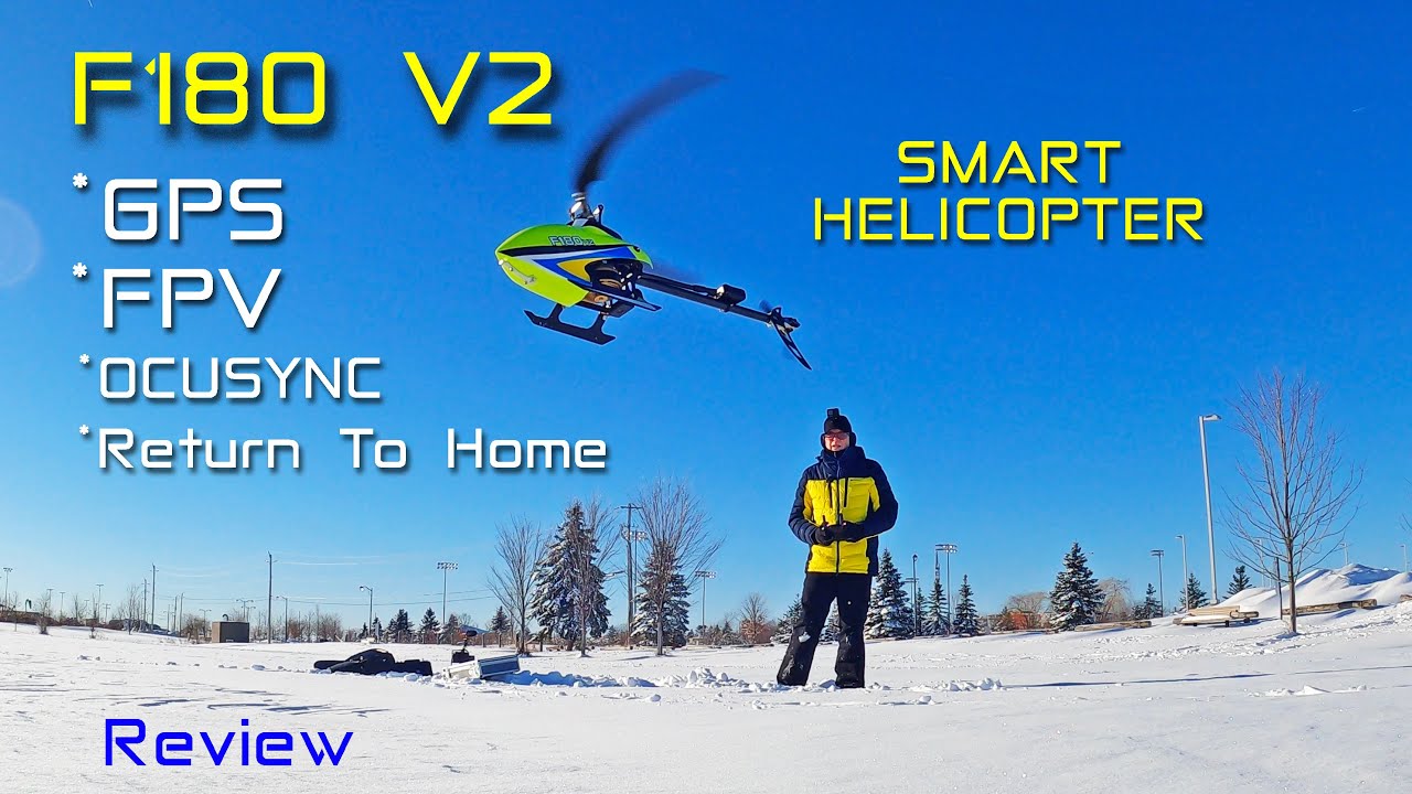 The F180 V2 is the perfect Smart Helicopter for Beginners - YouTube