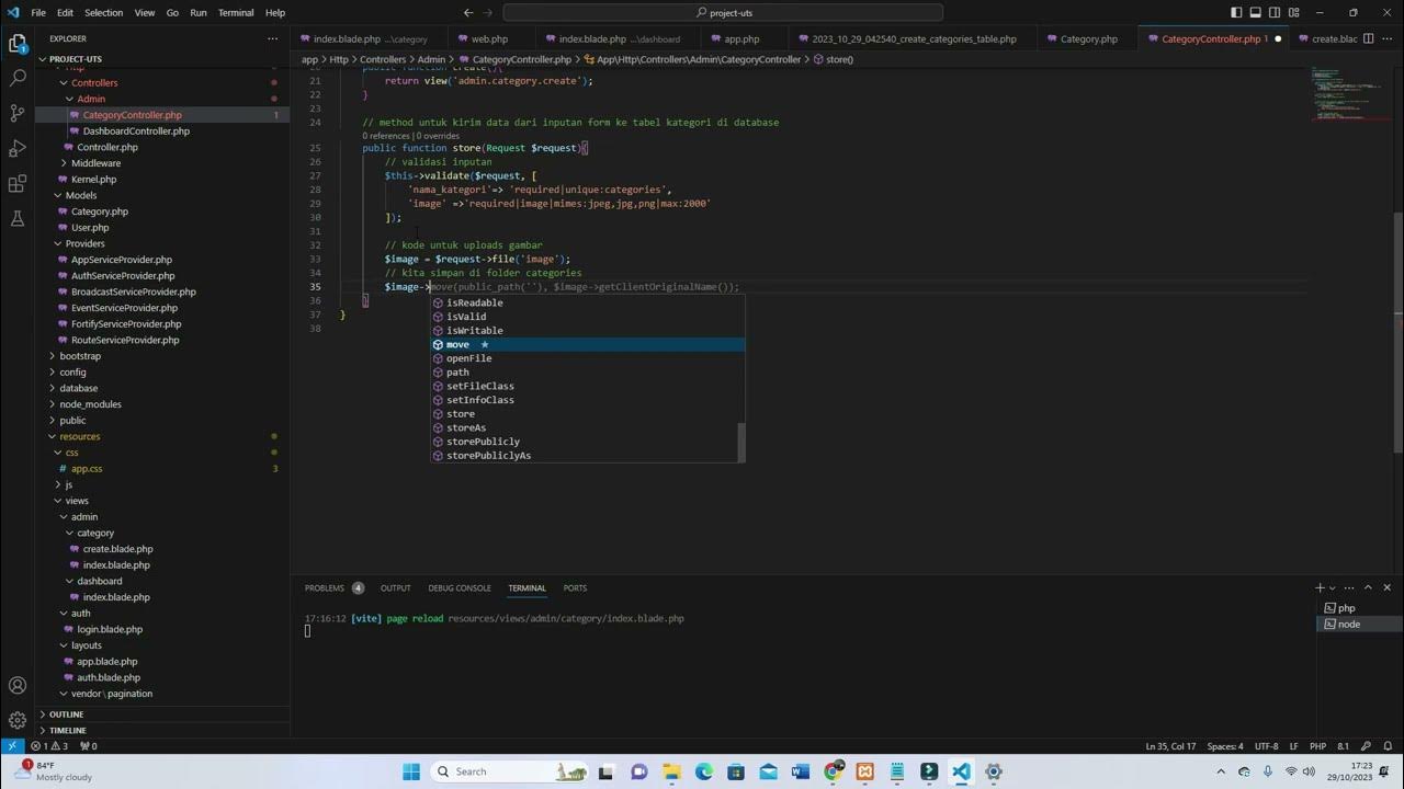 Project CRUDS Bagaimana Input Data Menggunakan Laravel dan Tailwind CSS - YouTube