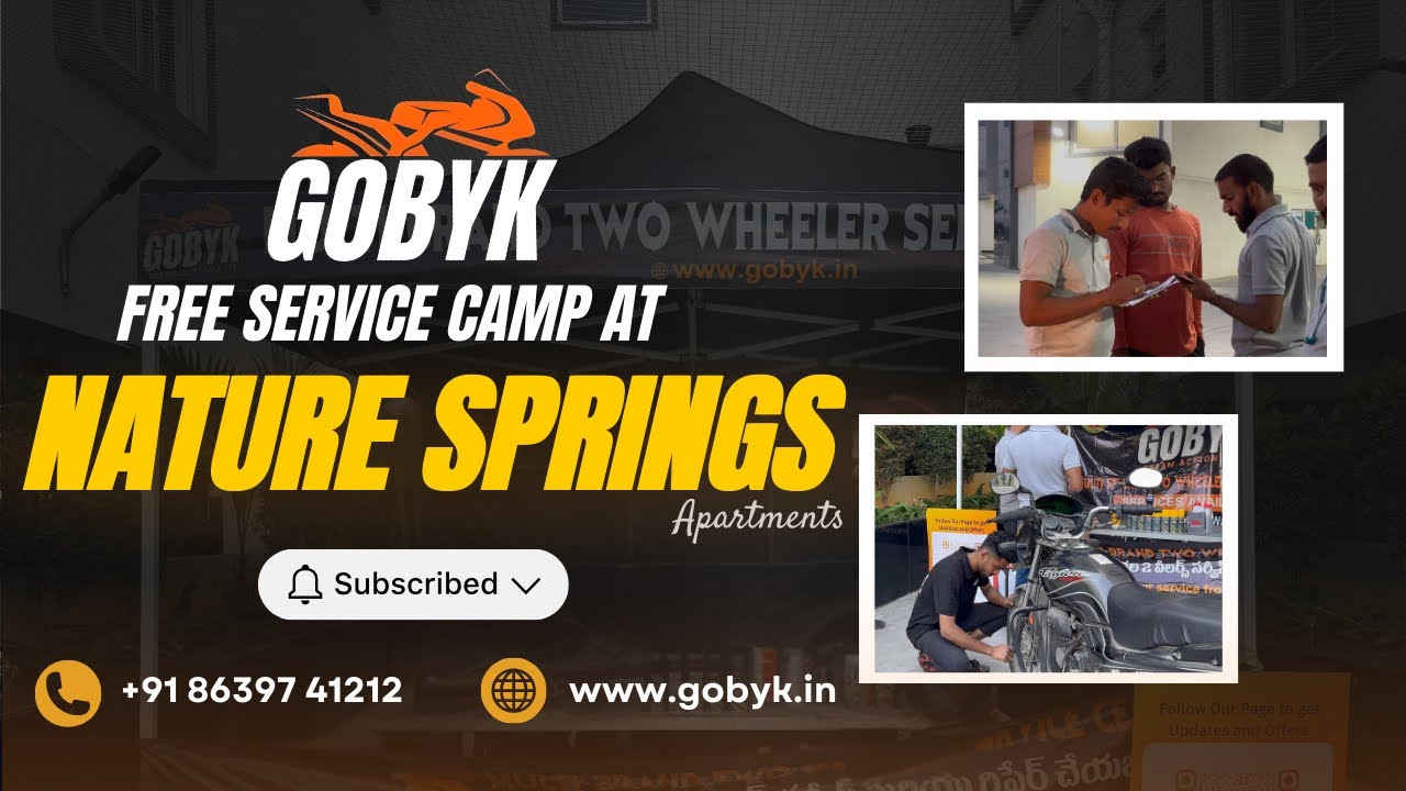 GOBYK Free Service Camp at NATURE SPRINGS APARTMENTS || 🛠️Exclusive ...