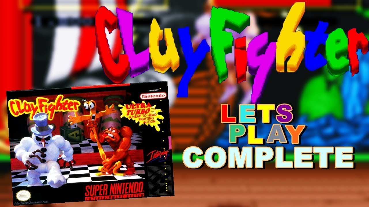 LIVE / Clay Fighter SNES | Lets Play - YouTube