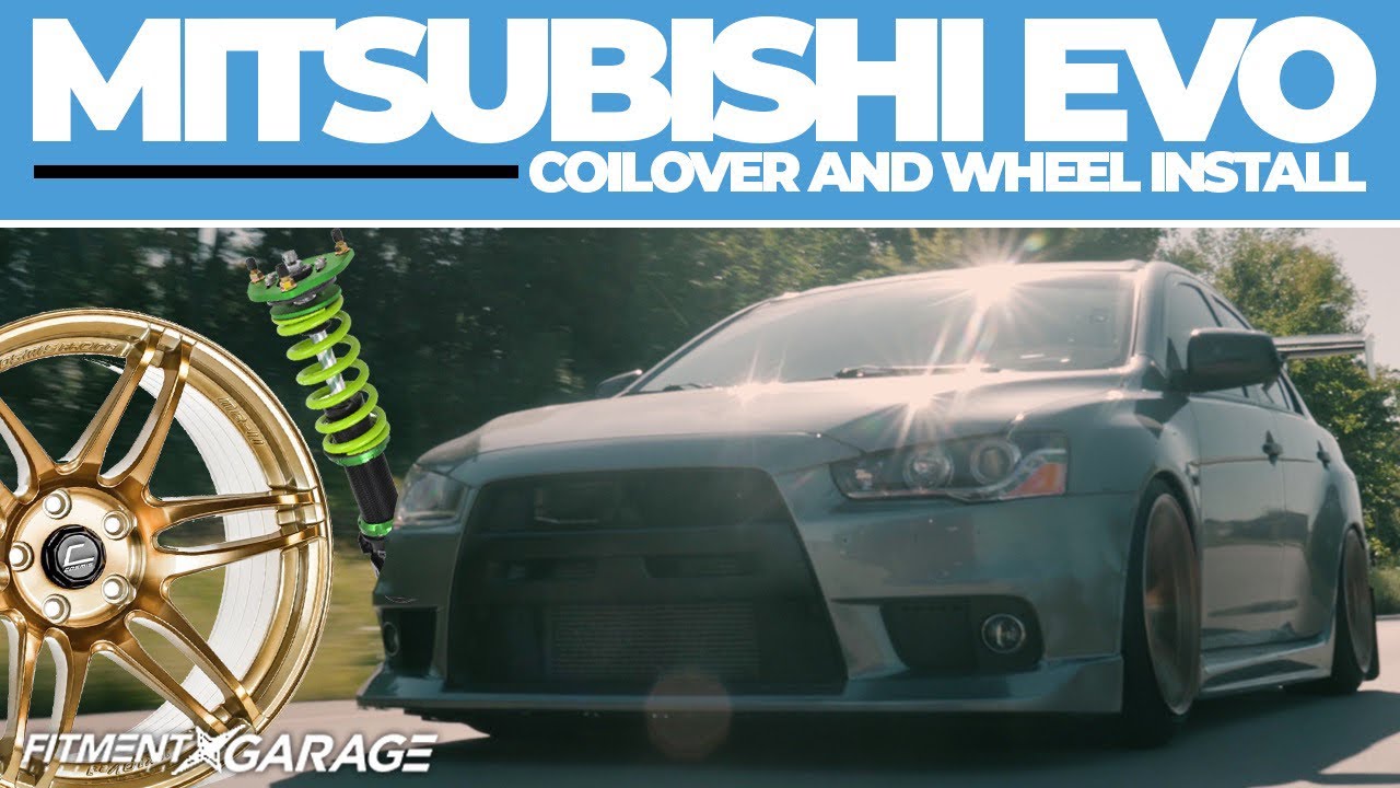 STOCK TO SLAMMED | Evo X Fortune Auto Coilover Install F/Comis Racing ...