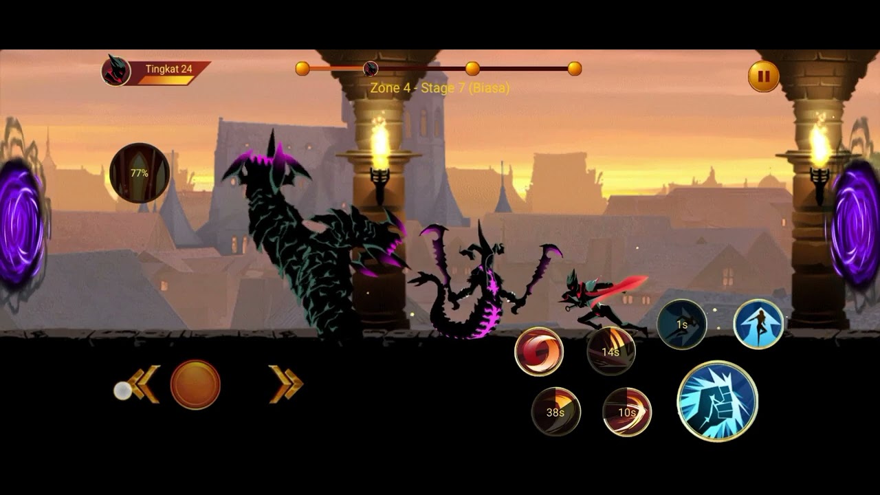 tutorial main game offline shadow fighter 2 - YouTube