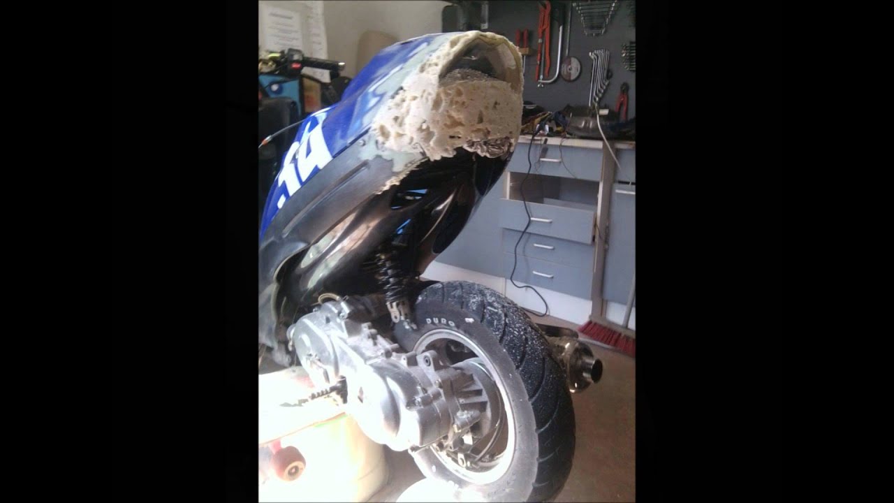 Rex rs 450 Aerox Umbau Part; 2. - YouTube
