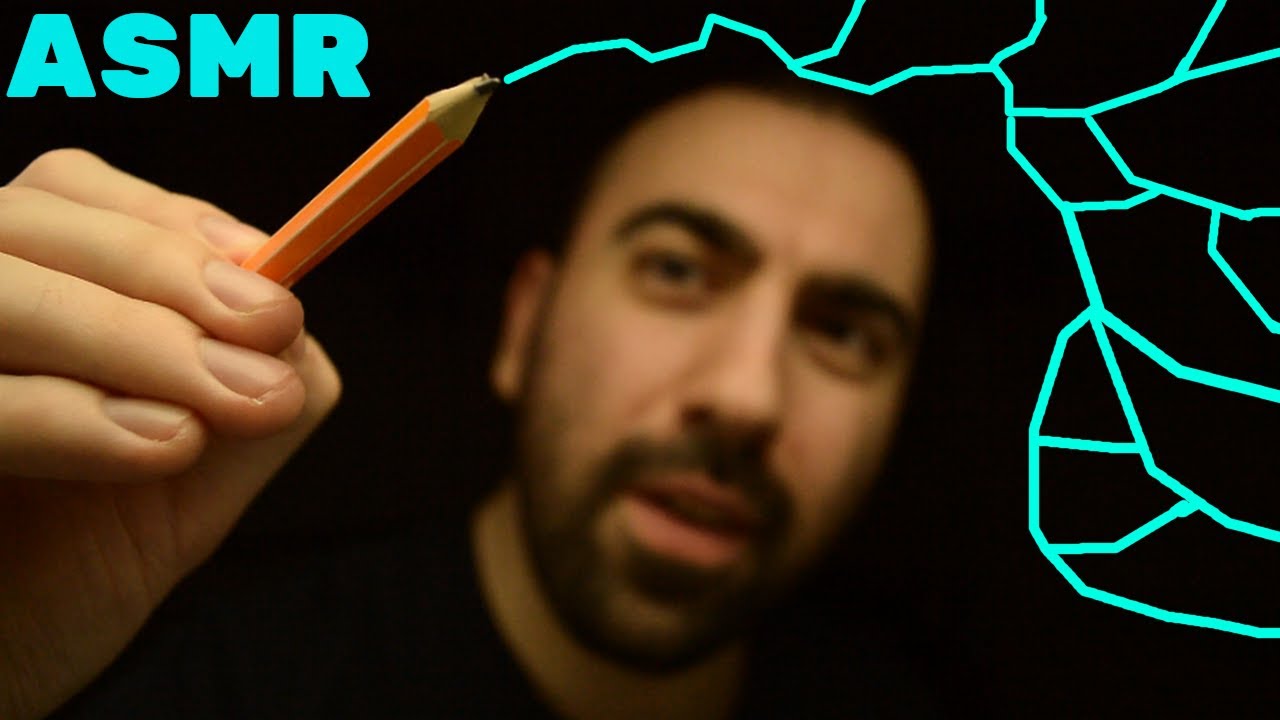 ASMR Tapping & Drawing Your Face to Relax You (Pro Edition) - YouTube