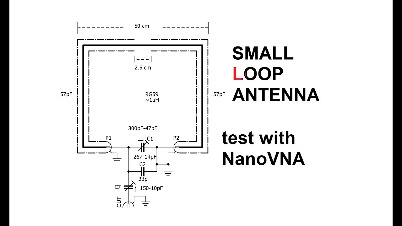 Small Receiving Loop Antenna with Matching Variable Capacitor - Test ...