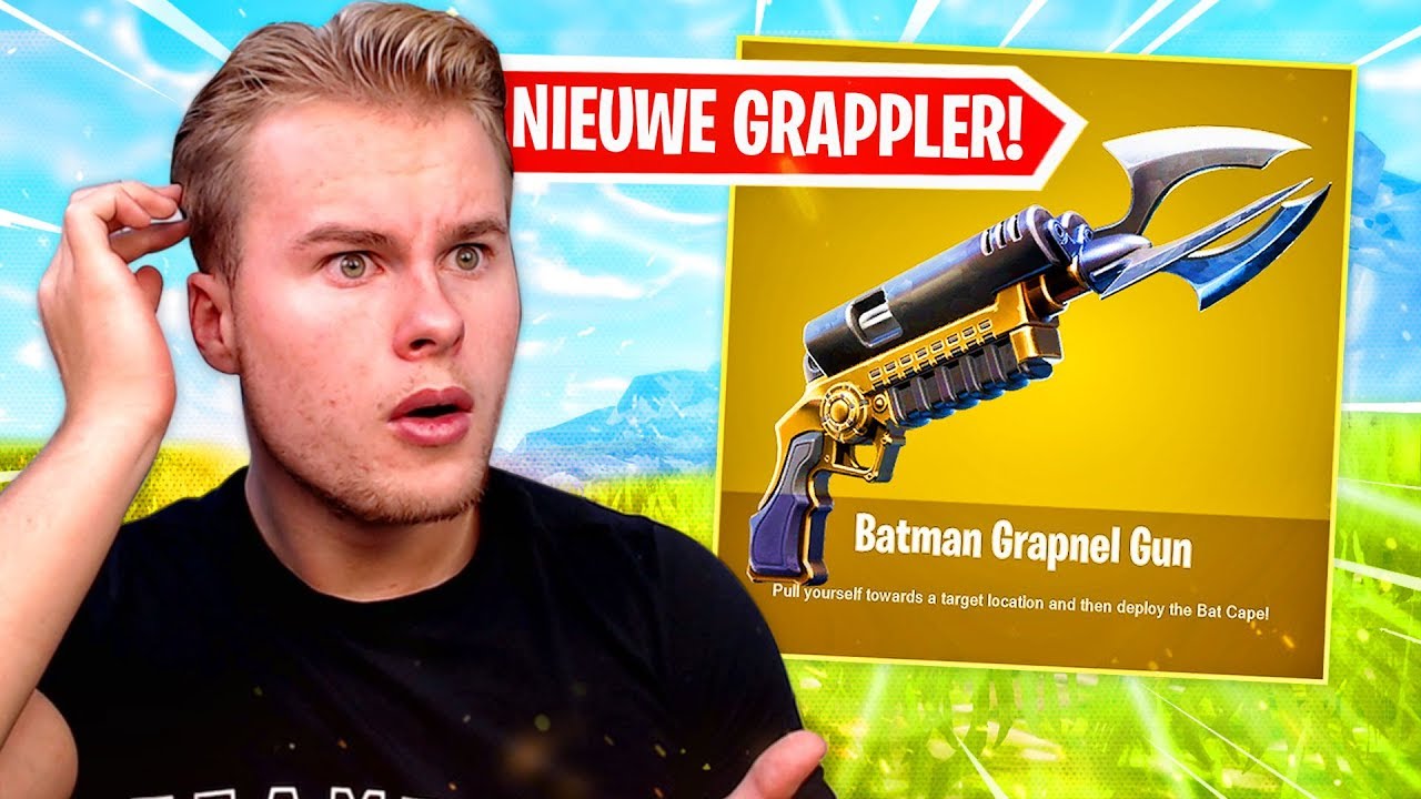 DE NIEUWE ''BATMAN'' GRAPPLER! BESTE ITEM?! - Fortnite Battle Royale ...