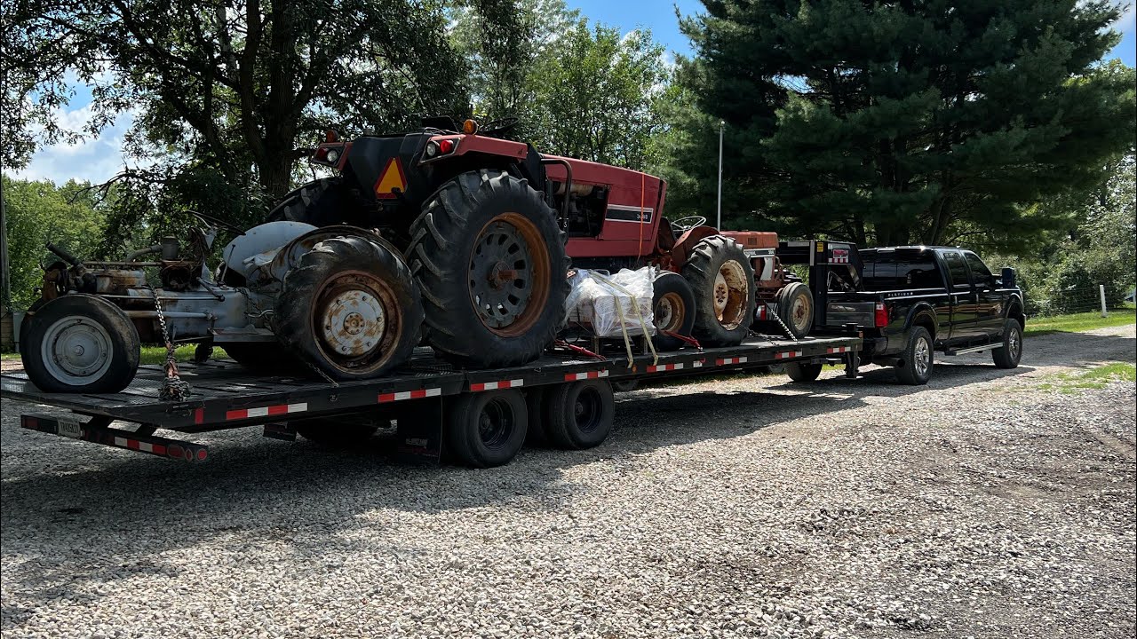 Haulin red iron home from Kentucky - YouTube