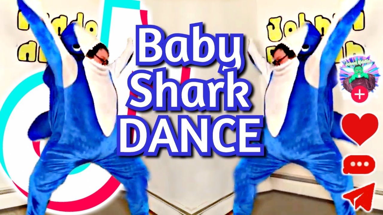 Baby Shark Dance!! Johnni Riddlin tik tok dance! - YouTube