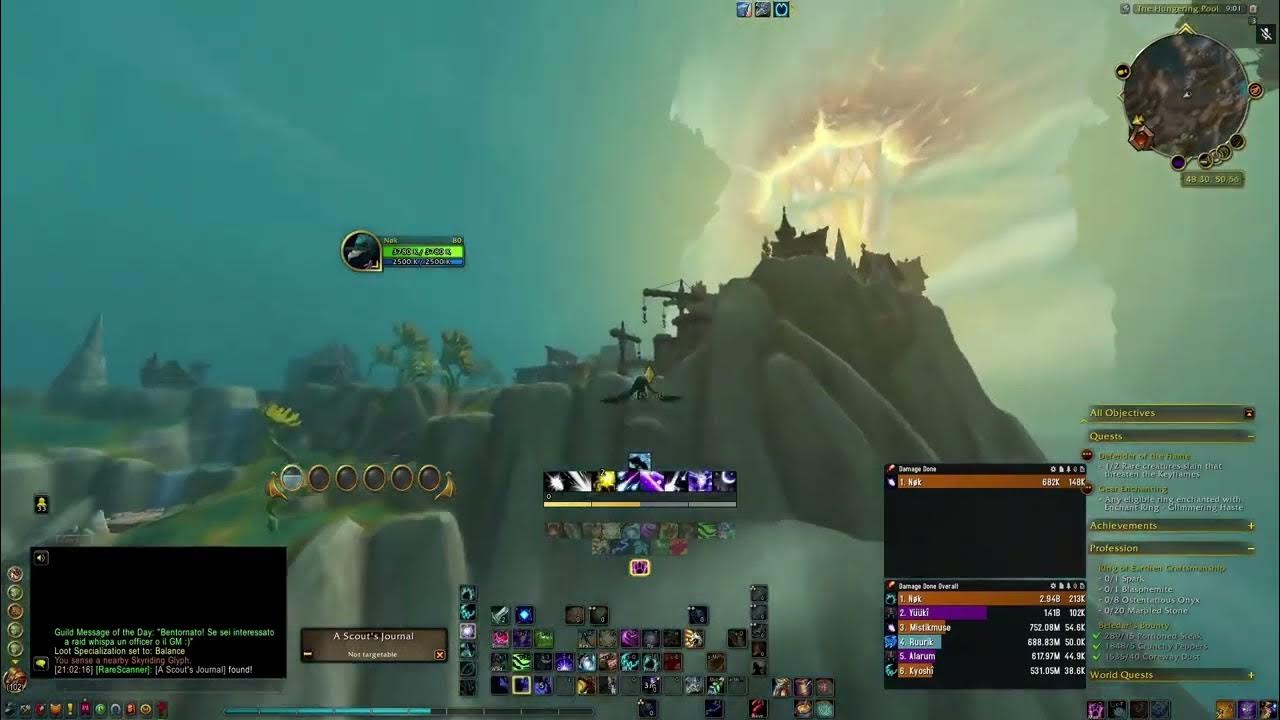 World of Warcraft War Within Cooking Beledar's Bounty chain quest - YouTube