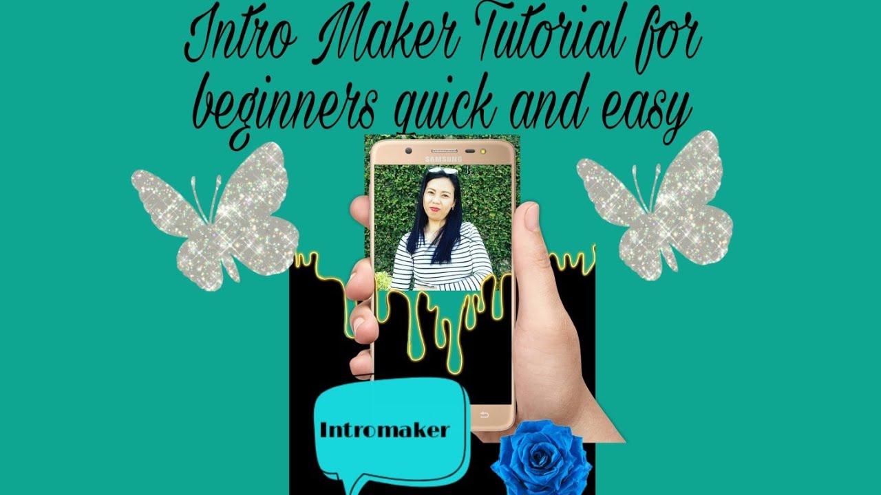 HOW I EDIT MY INTRO USING INTRO MAKER QUICK AND EASY Tutorial for ...