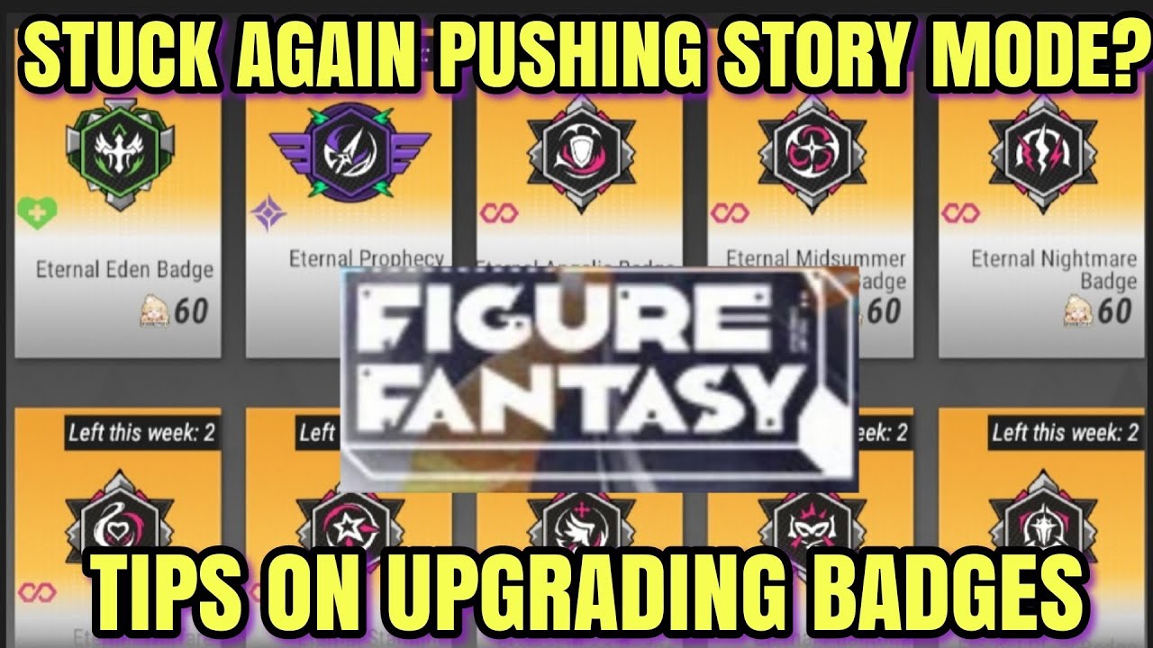 FIGURE FANTASY: BADGES PUSHES STATS ON ANOTHER LEVEL (MORE TIPS ON ...
