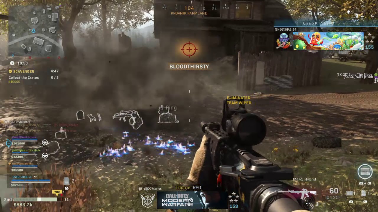 RPG Quad team wipe Call of Duty®: Modern Warfare® - YouTube