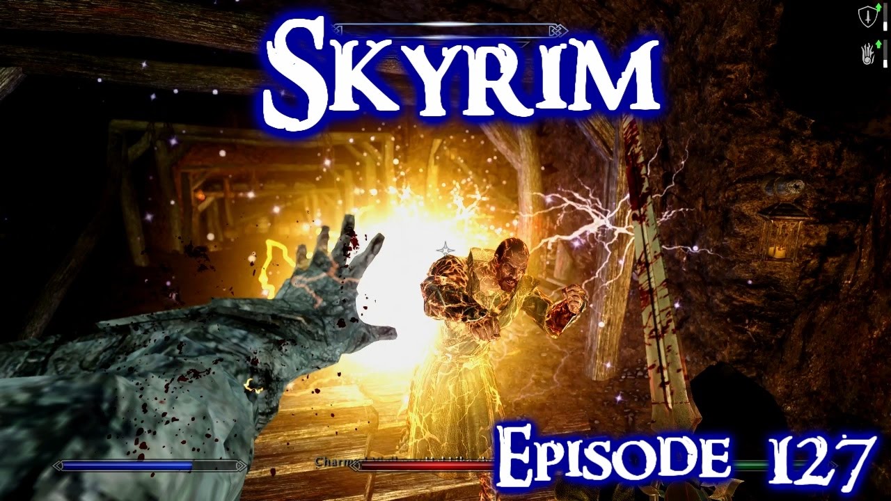 Skyrim Lets Play w/ Perkus Maximus 400+ mods Ep 127 Fighting Minorne ...
