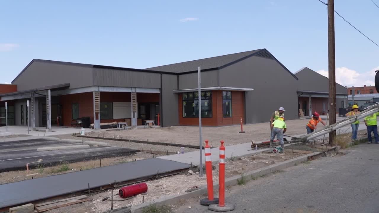 Construction of new Helena Food Share facility nears completion - YouTube