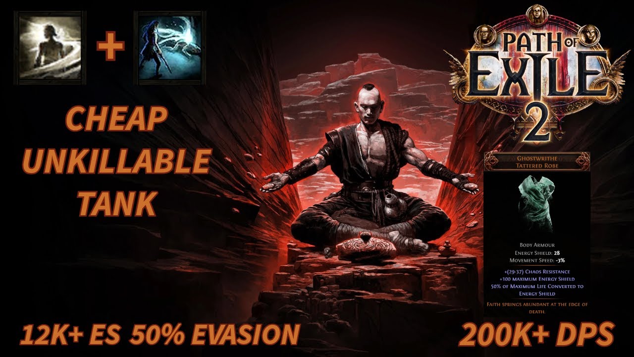 POE2 - UNKILLABLE MONK TANK IS TOP TIER - FULL BUILD GUIDE/MOBALYTICS ...