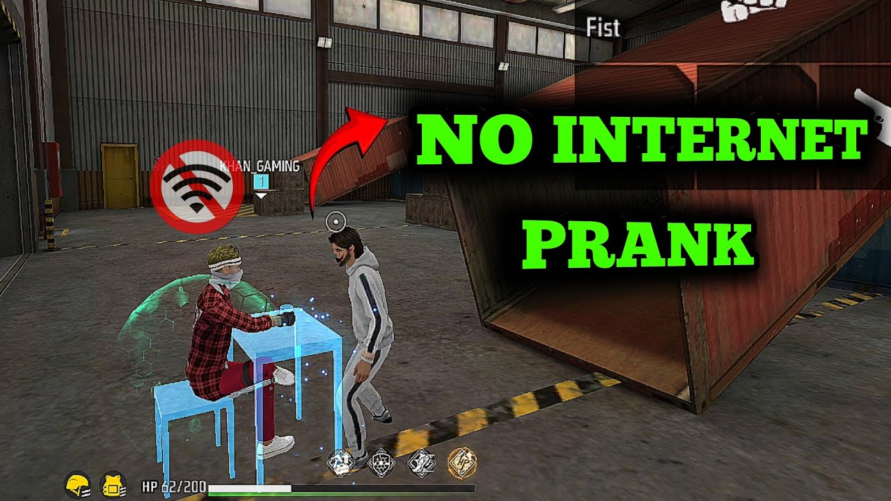 NO INTERNET PRANK IN LONE WOLF 😂/ FUNNY PRANK ON HIM😆 - YouTube