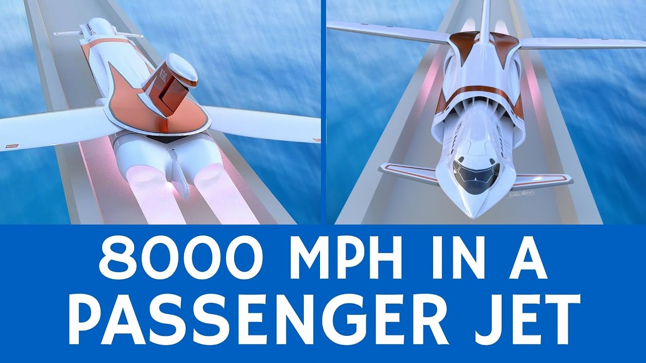 Mach 10 Supersonic Passenger Airplane of the Future: Skreemr Concept ...