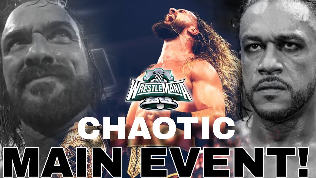 CHAOTIC WRESTLEMANIA 40 MAIN EVENT! Rollins vs McIntyre vs Priest! CM ...