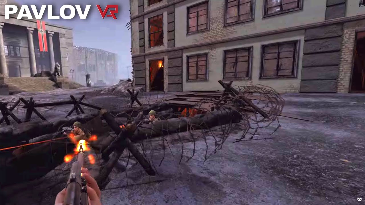 Pavlov PS VR2 | HDR | WW2 TDM - Stalingrad | SND - Santorini, Carnival ...