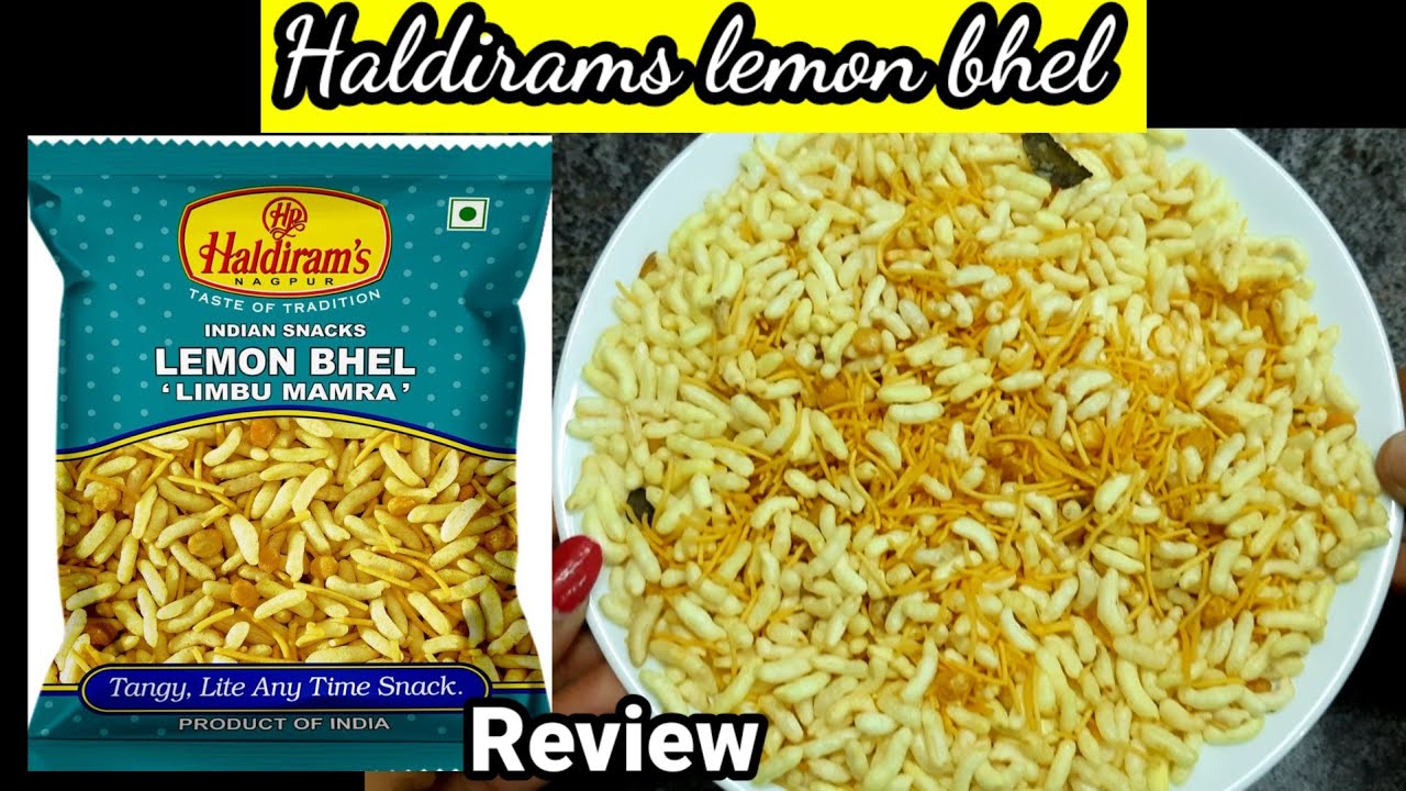 Haldirams lemon bhel recipe-review #snacks recipes in tamil #snacks # ...