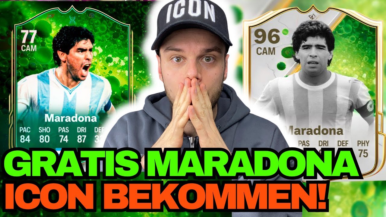 GRATIS MARADONA ICON BEKOMMEN!🇦🇷😍 WANN GEHEN DIE SERVER WIEDER?🤔 ...