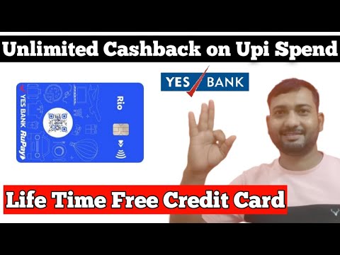 Rio yes bank credit card Lunch | Unlimited Cashback On Upi Spend - YouTube