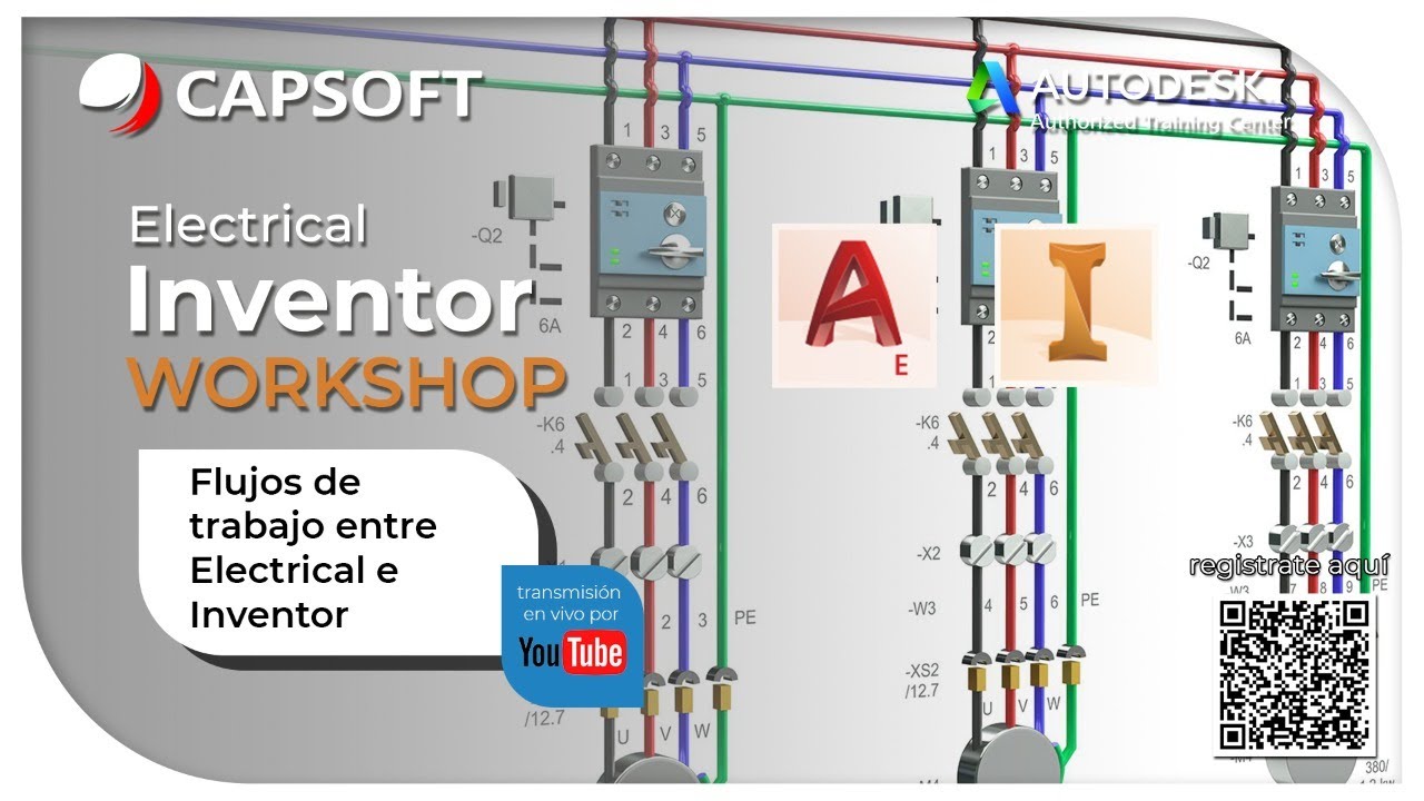 Workshop Workflow entre Electrical e Inventor 2022 - YouTube