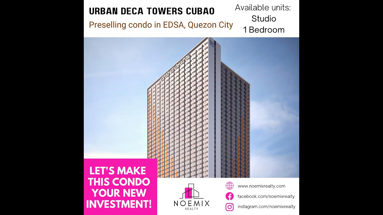Urban Deca Towers Cubao - YouTube