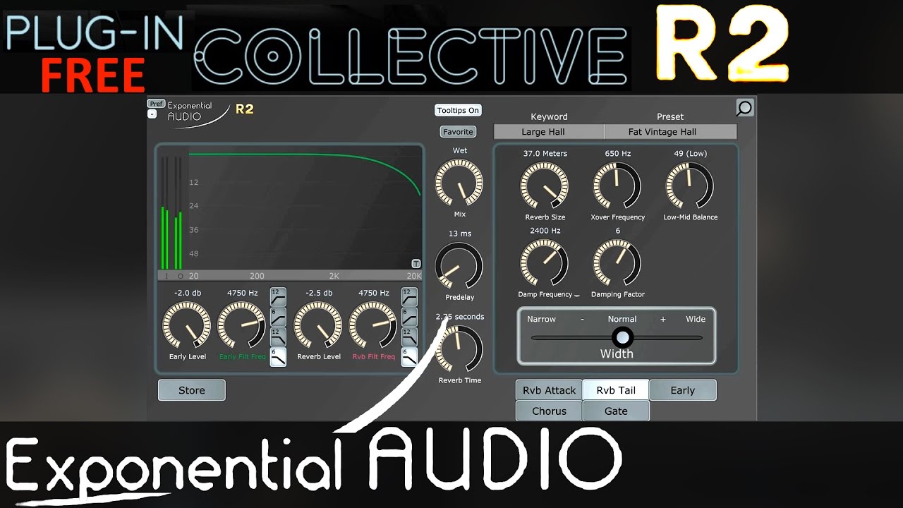 Focusrite/Exponential Audio R2 Reverb - YouTube