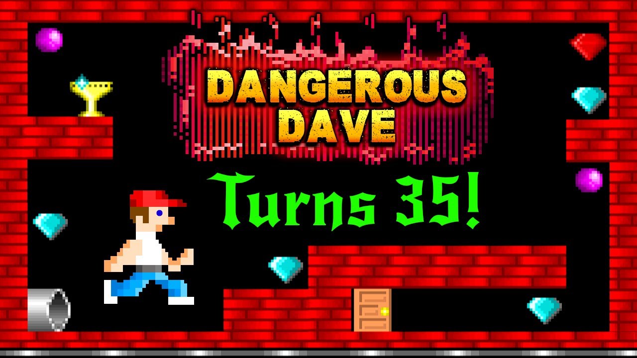 Dangerous Dave Dangerous Dave In The Haunted Mansion (remake) By