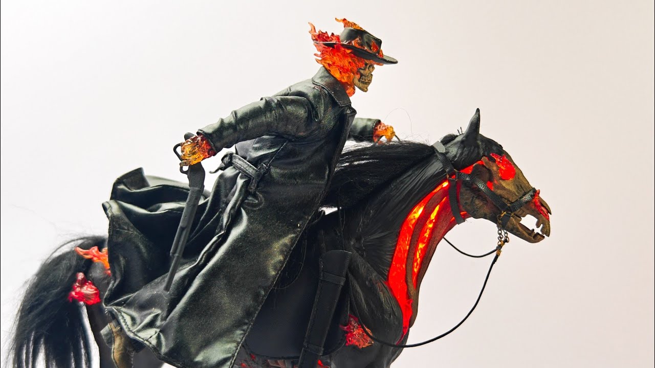 Review Ghost Rider - Hell Ranger TD2028A & TD2028C - Thunder Toys - Độ ...