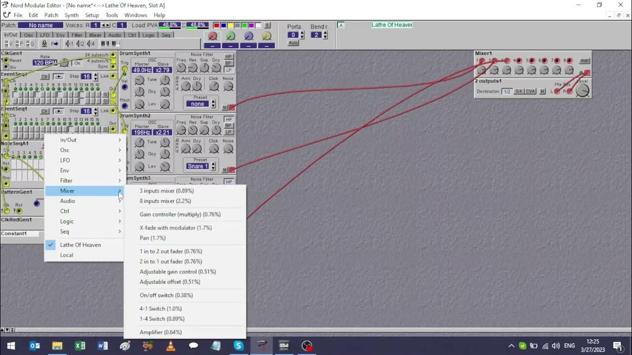 Nord Micro Modular Stream: Minimal Techno - YouTube