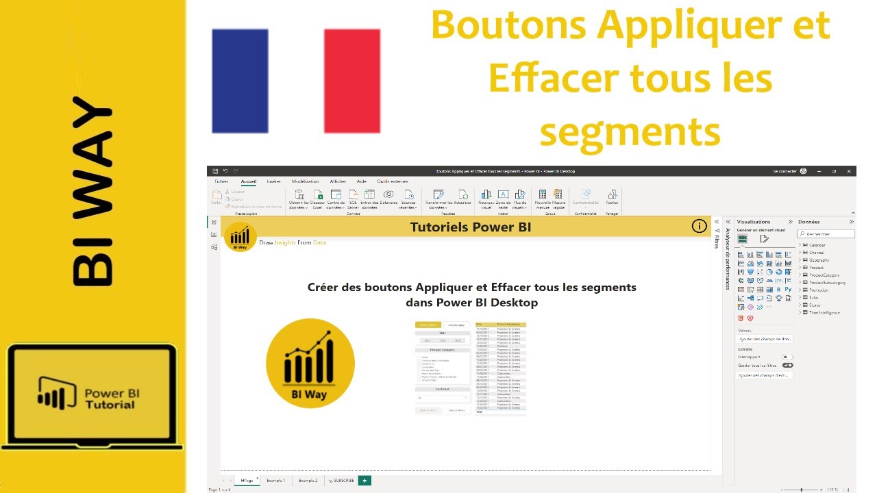 Boutons Appliquer tous les segments et Effacer tous les segments Power ...