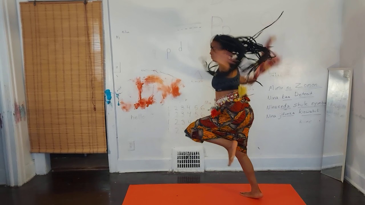Gumbe (goom-bay) I African Dance at Home - YouTube