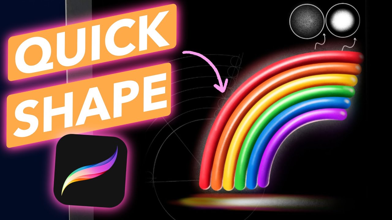 HOW TO USE QUICK SHAPE IN PROCREATE IPad Pro Illustration Procreate Tutorial For Beginners HOW TO USE QUICK SHAPE IN PROCREATE IPad Pro Illustration Procreate Tutorial For Beginners