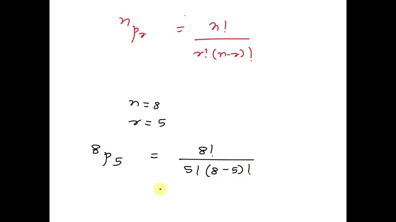 Find the following permutations nPr. Please use formula =n!/(n-r)! In Excel use the formula ...