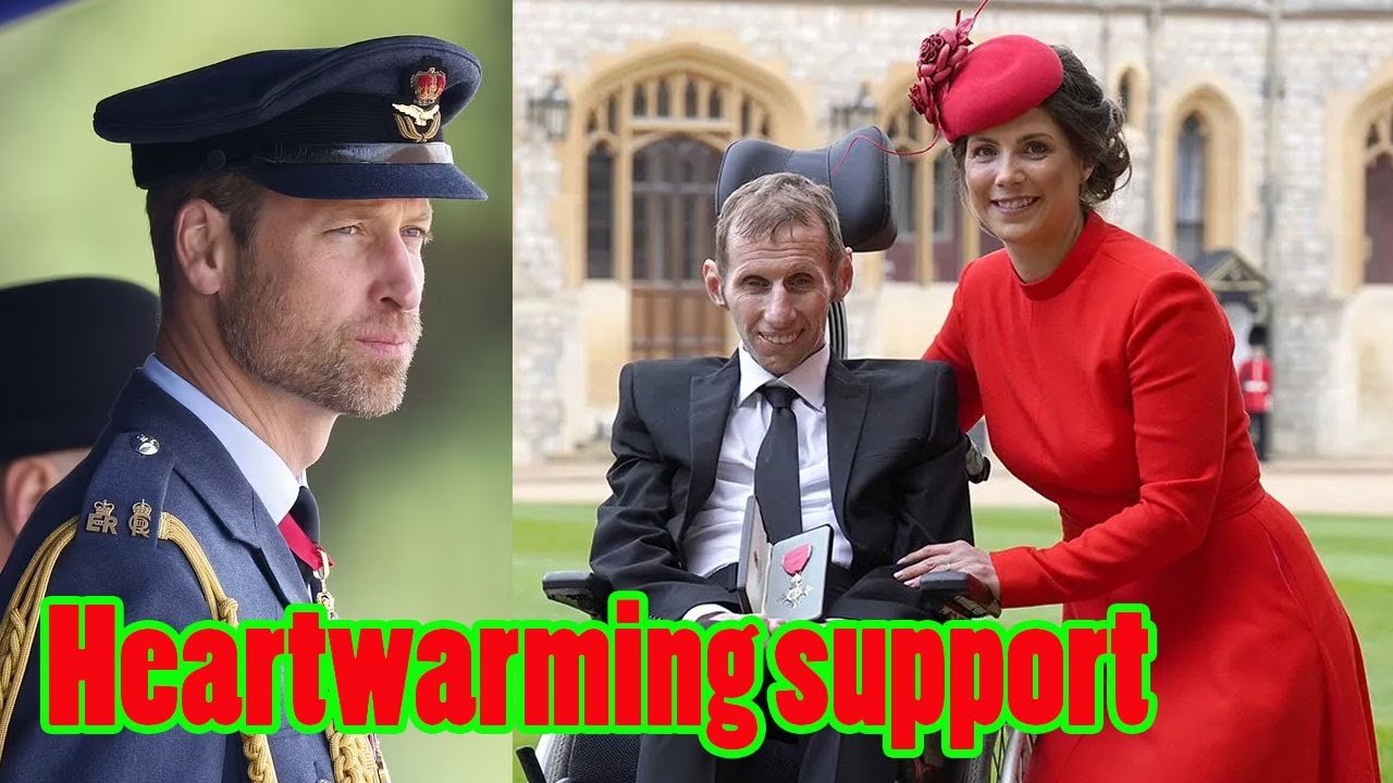 Prince William's touching gesture to Rob Burrow's widow revealed - YouTube
