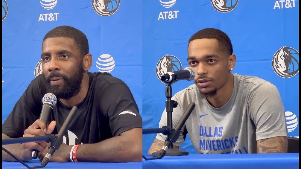 Dallas Mavericks Interviews Before NBA Finals vs Boston Celtics: Kyrie ...