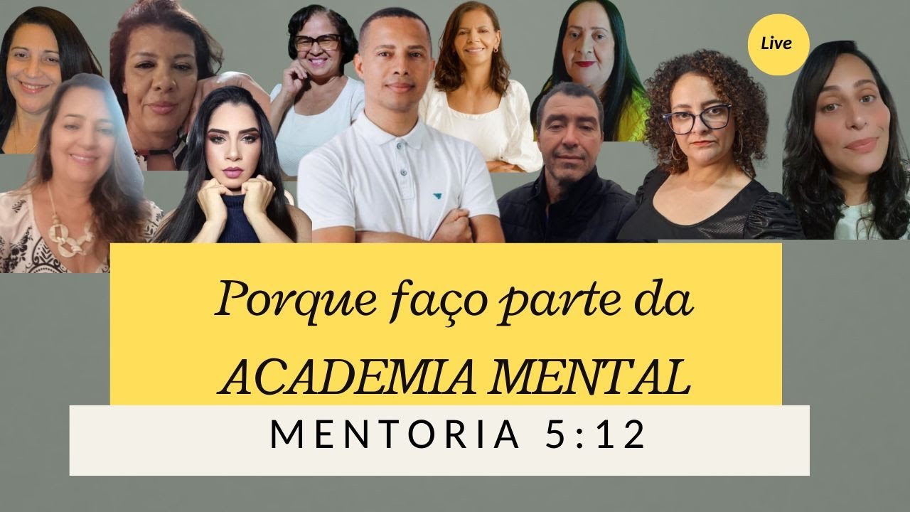 O PORQUÊ FAZER PARTE DE UMA ACADEMIA DA MENTE - YouTube